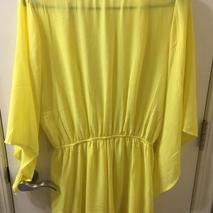 Papaya | Other | Yellow Swim Suit Cover Up | Poshmark